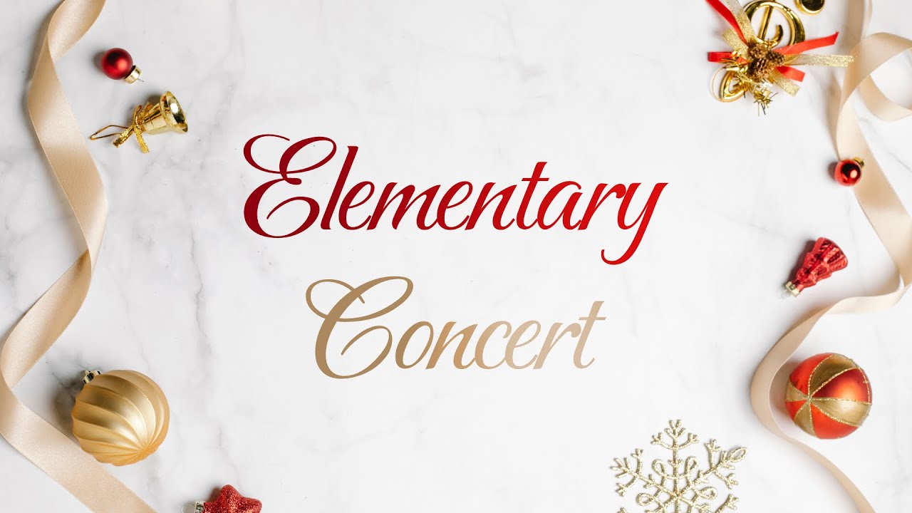 🎵 2023 Elementary Winter Music Concert - YouTube