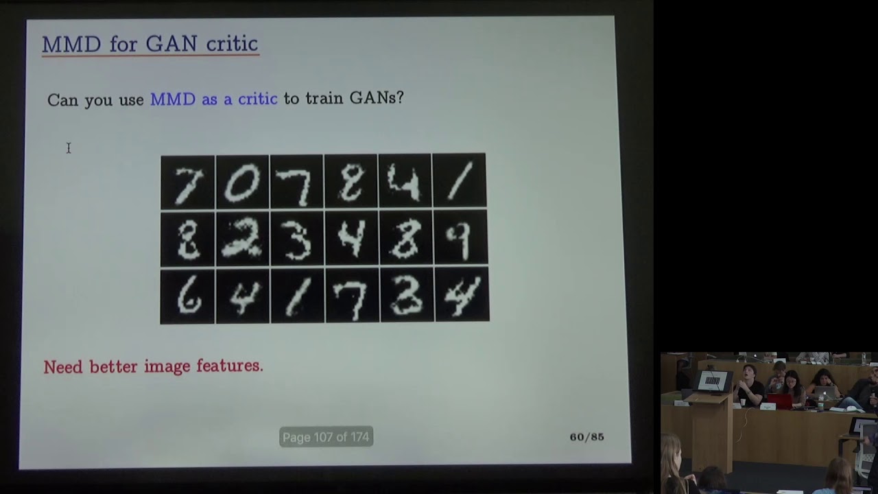 Arthur Gretton - Training Generative Adversarial Networks with MMD ...
