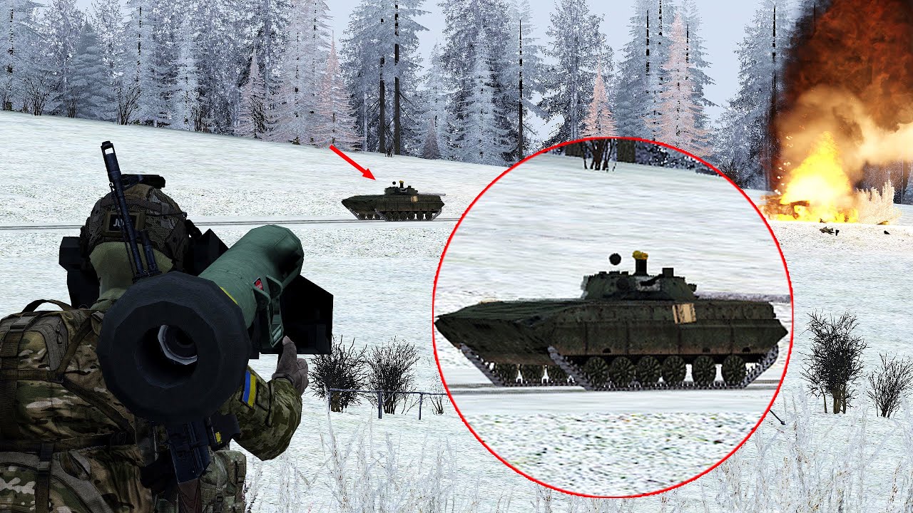 SOF soldier completely smash Russian tank with Javelin | ARMA 3: Milsim ...