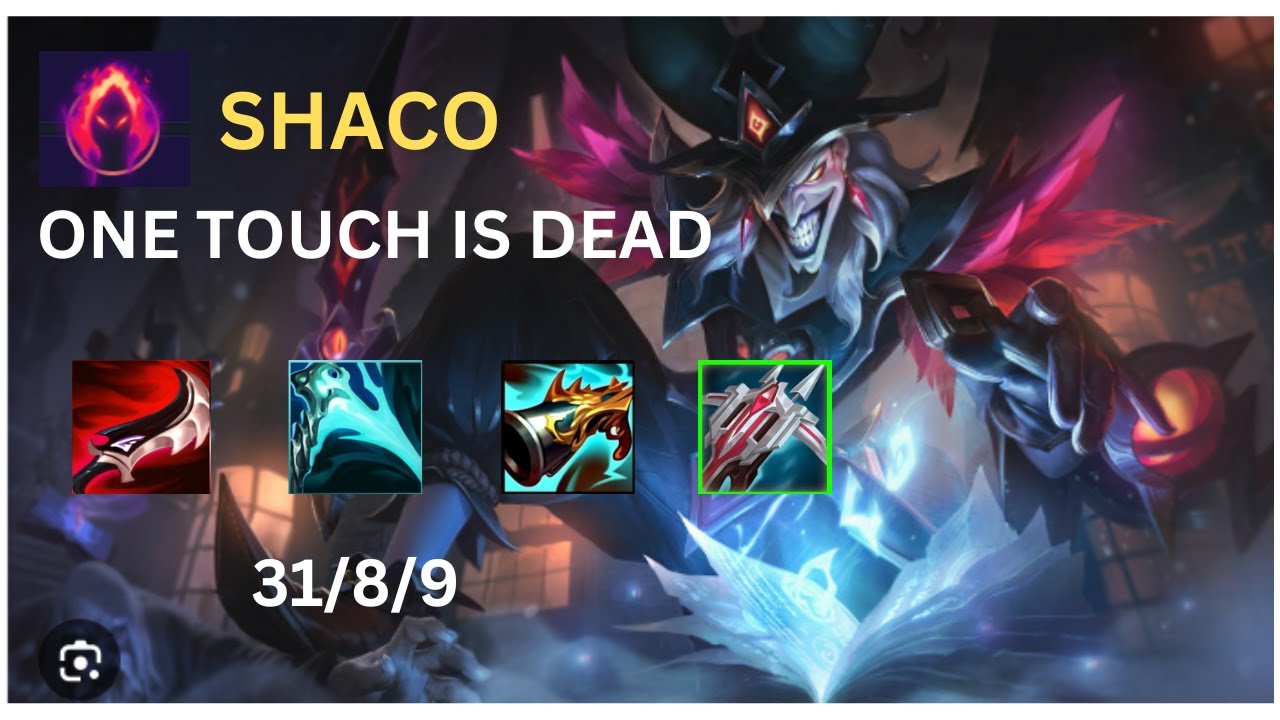SHACO ONE SHOT | ONE TOUCH IS DEAD | SHACO | LEAGUE OF LEGENDS - YouTube