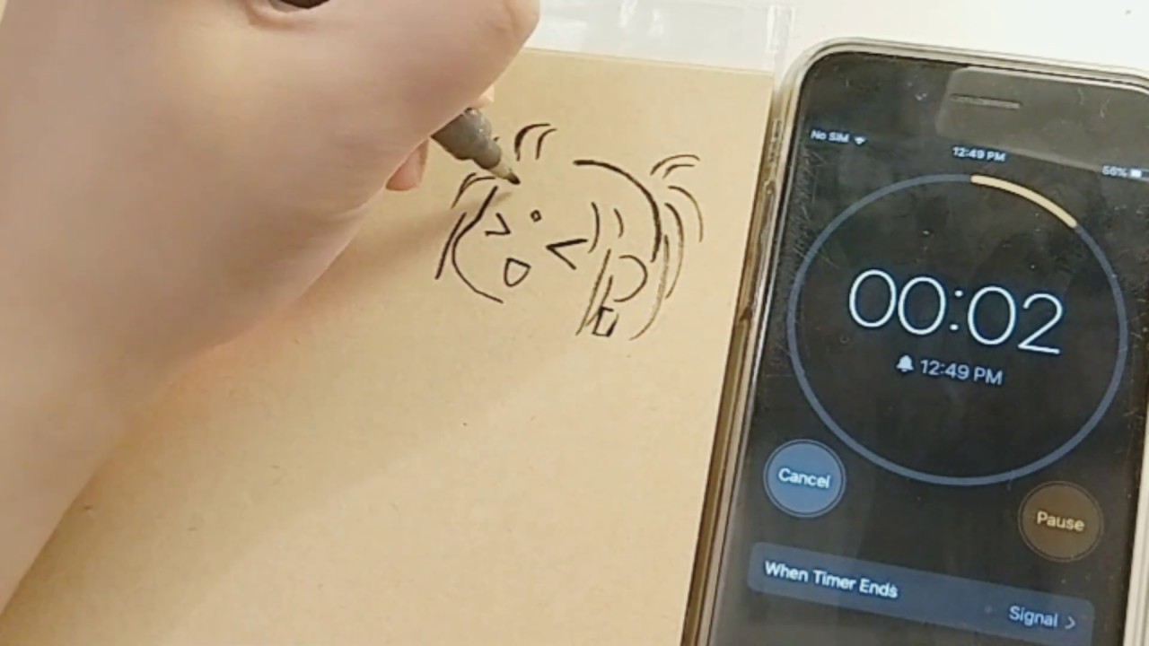 [Doodle] How much can I draw in... - YouTube