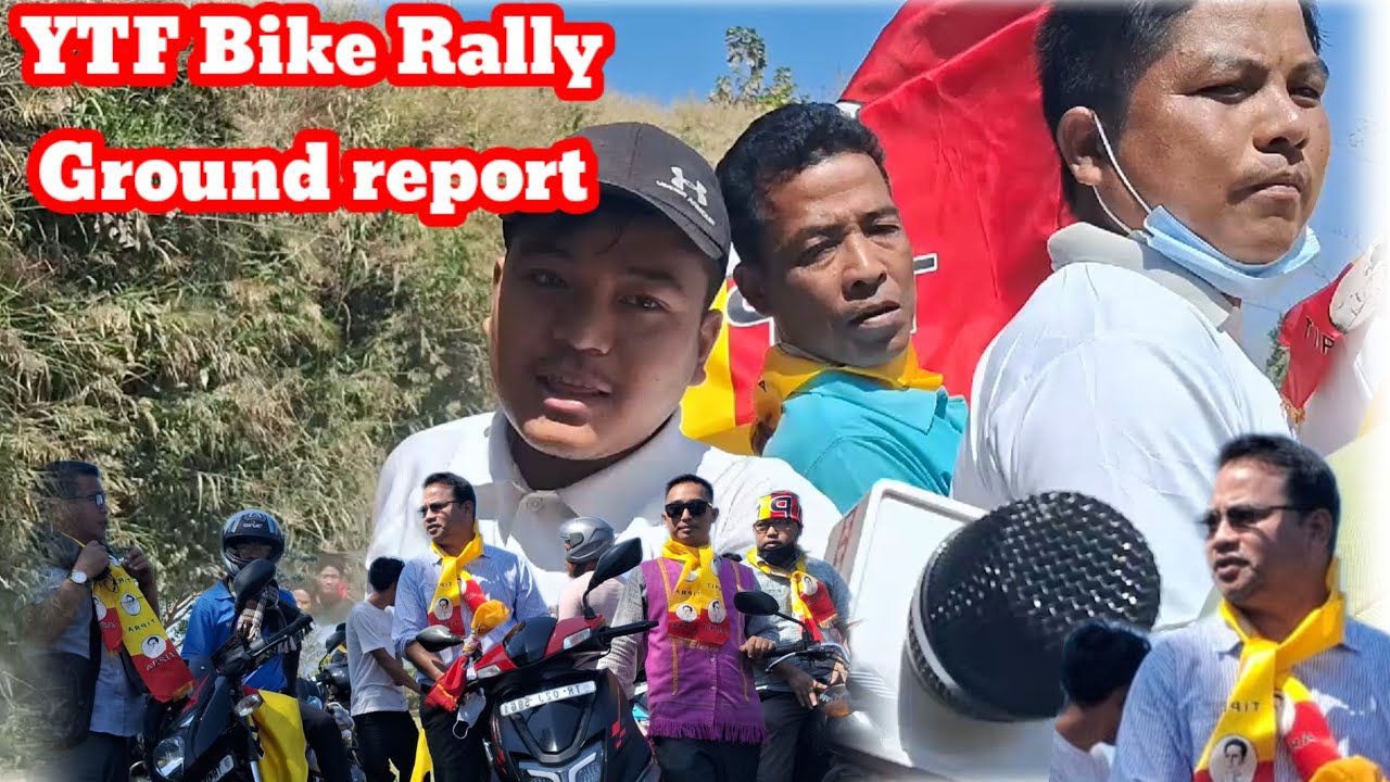 Tipra Motha YTF Bike Rally Tuisama to Khasnam para || Ground reported ...
