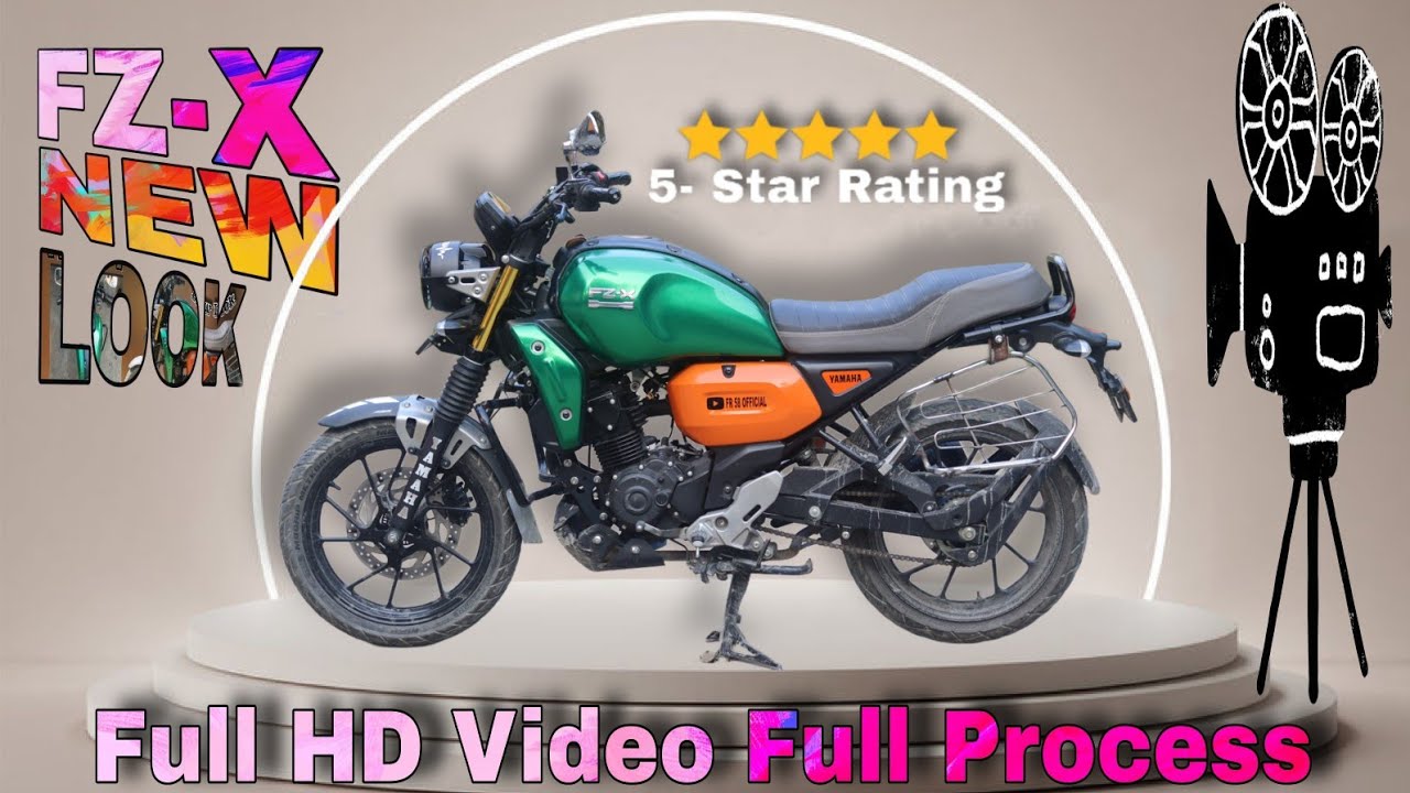 Fz-x Modify || Fz-x New Digain || new colour || 5 Star Rating Colour ...