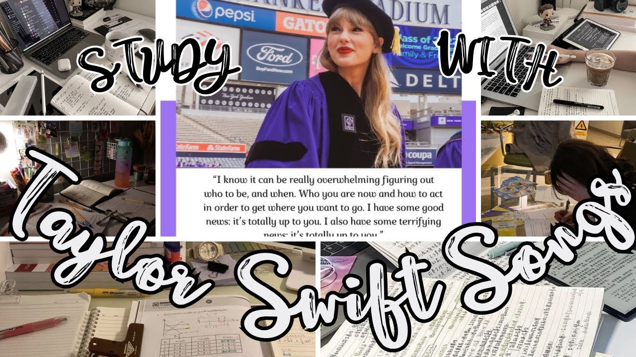[TAYLOR SWIFT SONGS] STUDY WITH ME | một ngày học cùng mình | động lực ...