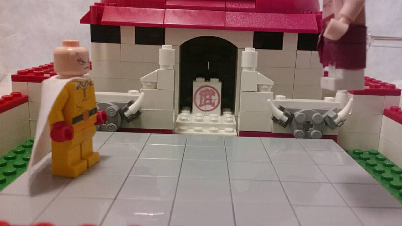 lego custom one punch man saitama - YouTube