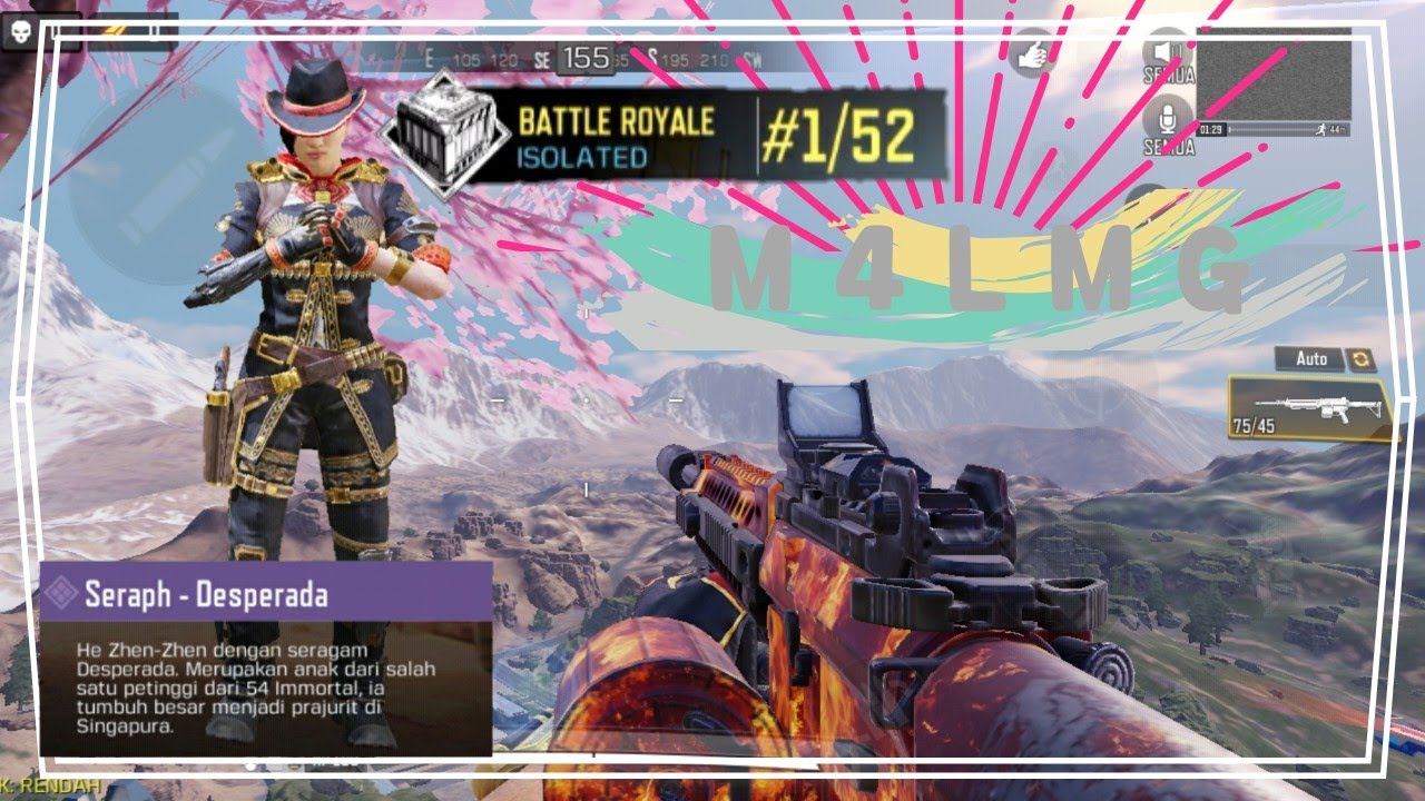 CODM Seraph X M4LMG-Heat Stroke EPIC#3 - YouTube