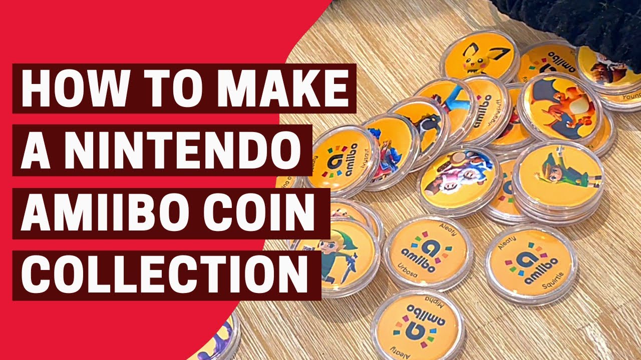 DIY Amiibo coins!! | Convert your Amiibo collection into portable coins ...