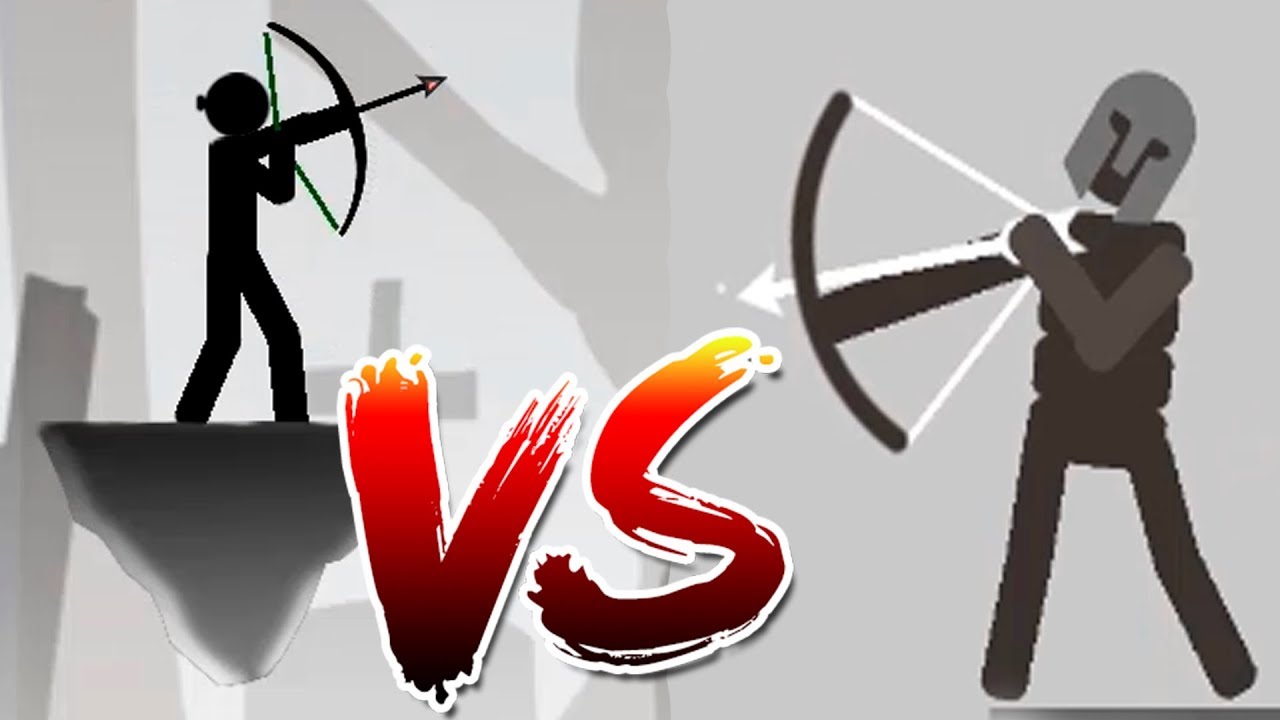 Stickman Archers Bloody Fighting vs stickman bowmasters - YouTube