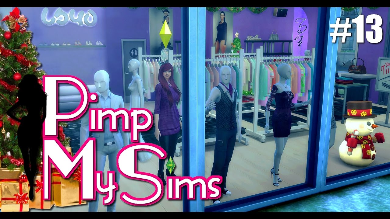 Les Sims 4 | Pimp My Sims: Shopping de Noël! - #13 - YouTube