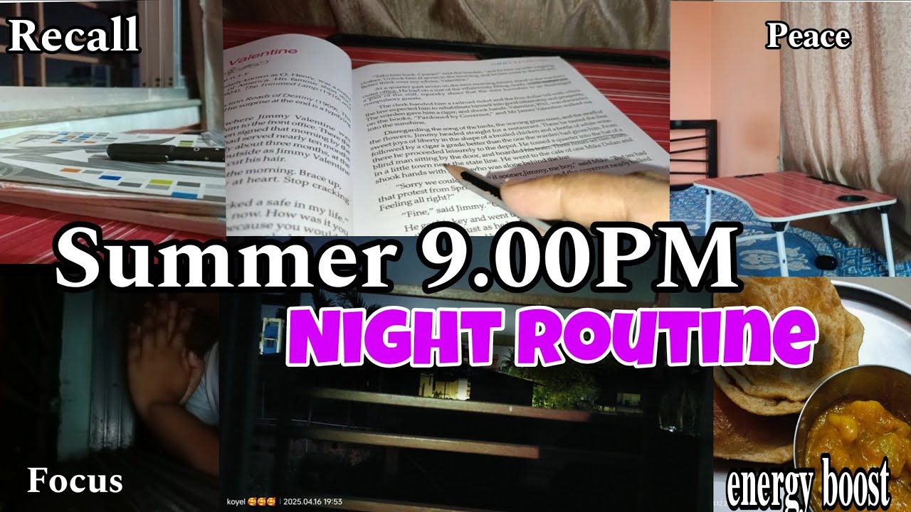Night Study Routine for Board Exams | Focus Better & Study Smarter ...