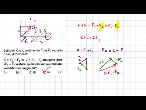 Vektör, Kuvvet, Kuvvet Dengesi soru çözümü-1