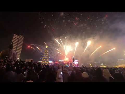 Just walking | Mongolia | Sukhbaatar Square | Happy New Year | The hu band | 2025/12/31 23:59 Part 2