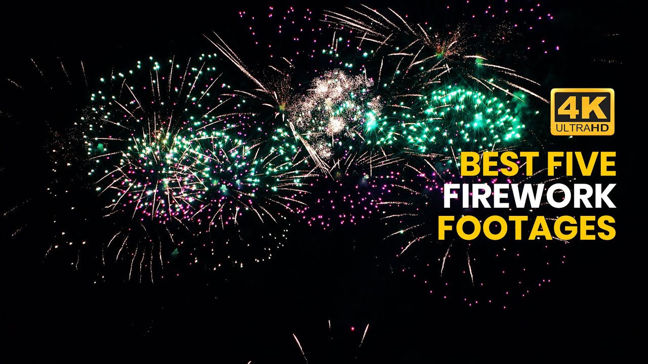Firework Stock Videos 4K | No Copyright | Free to use | Satisfying ...