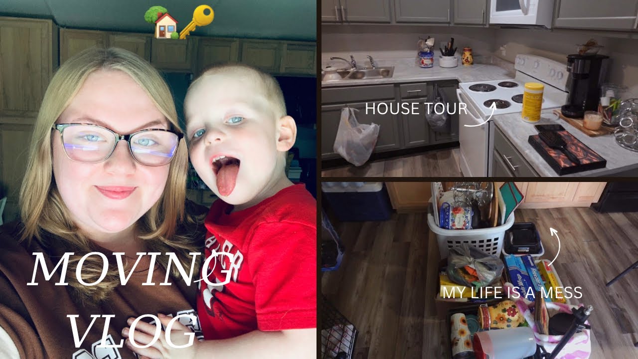 MOVING VLOG + NEW HOUSE TOUR + SHOWING YALL MY OLD HOUSE - YouTube