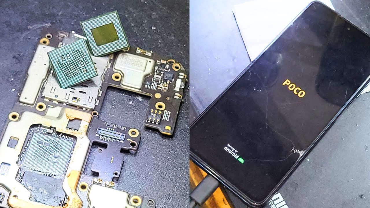 Xiaomi Poco Dead Solution How To CPU Reballing ! Poco CPU Reballing fix ...