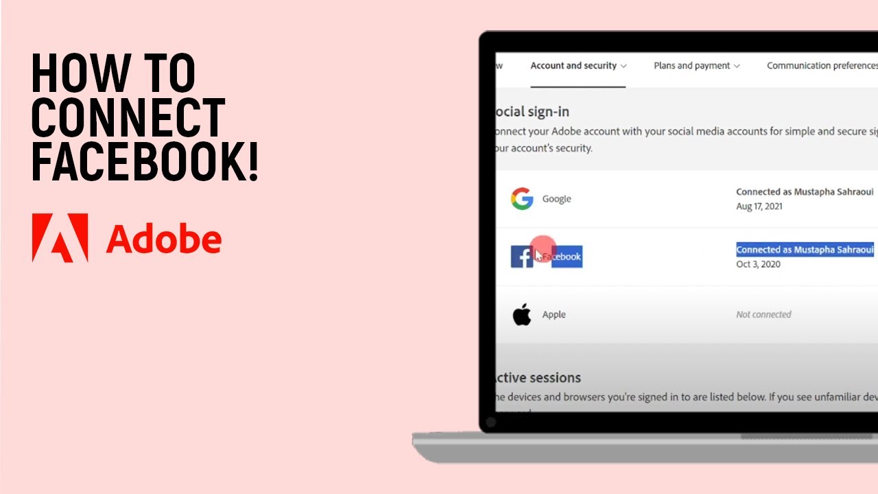 How to Connect Facebook to Adobe [easy] - YouTube