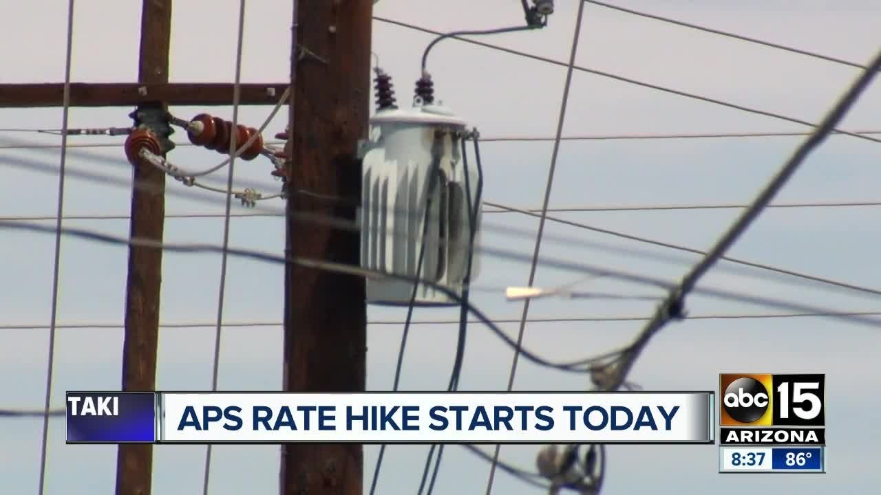 Raising APS rates start on Saturday - YouTube