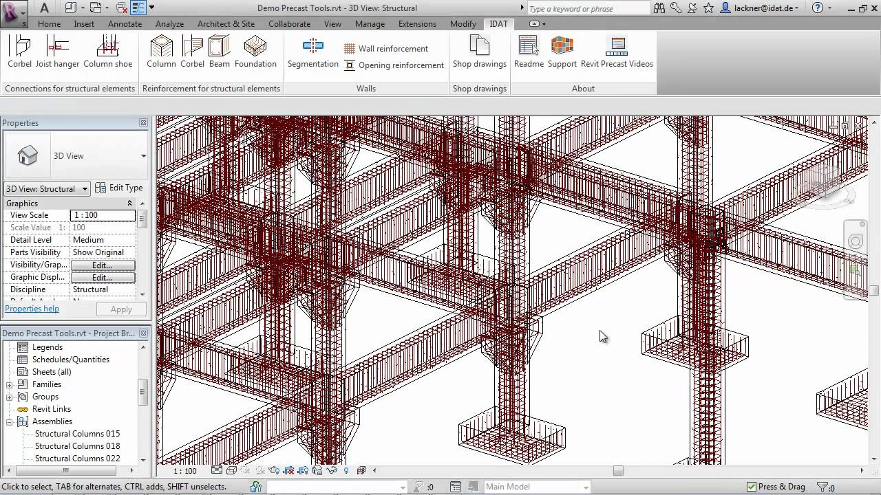 Revit Precast Tools Overview - YouTube