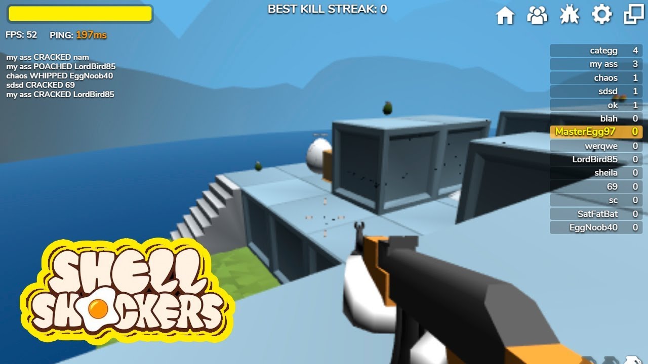 Jugando por primera vez Shell Shockers - YouTube