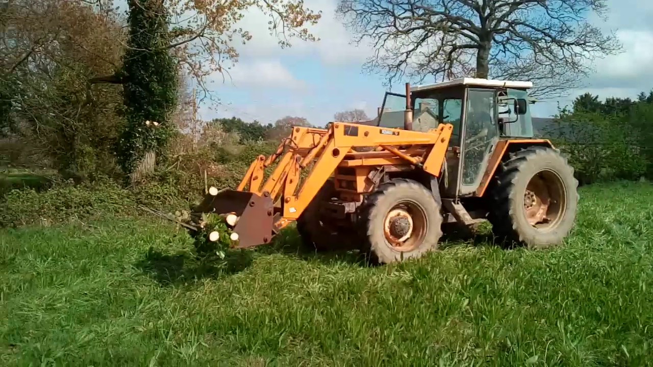Tracteur Renault 751 4s - YouTube