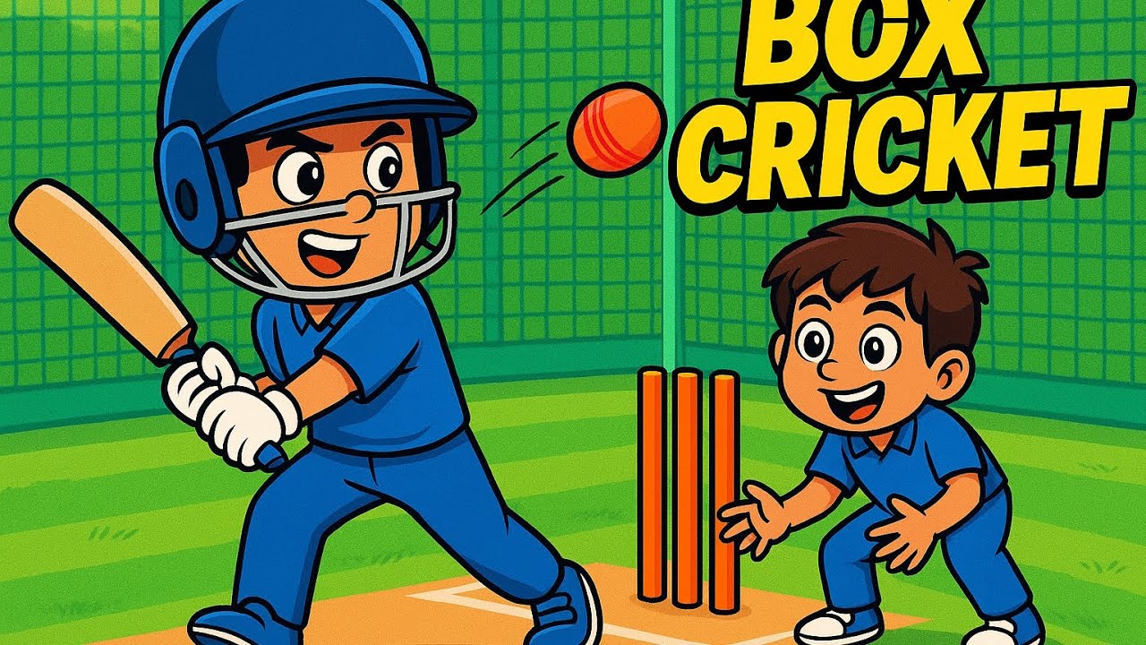 Kids playing Box cricket | Upcoming players - YouTube