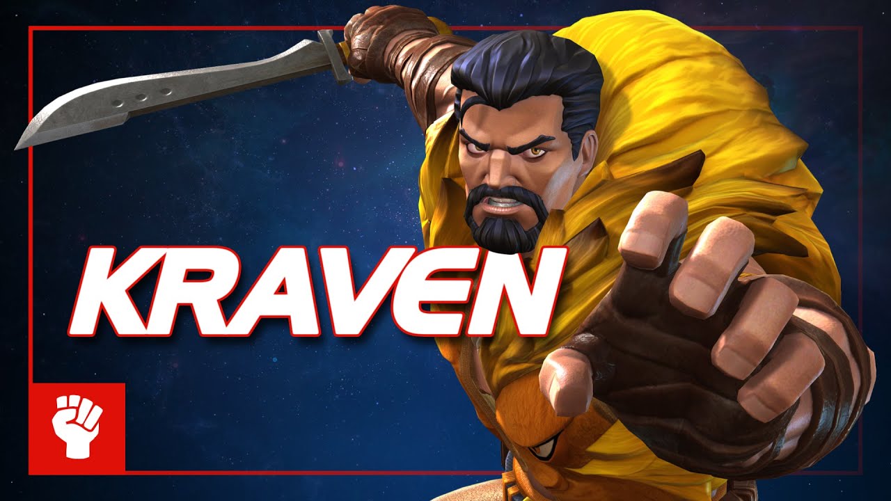 Kraven Special Moves | Marvel Contest of Champions - YouTube