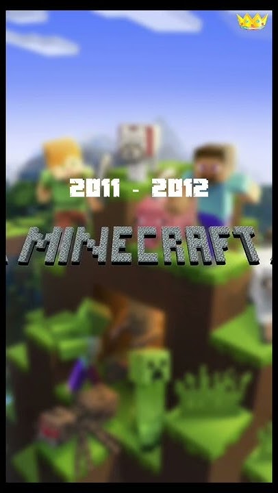 Evolution Of Minecraft Logo 2009-2022 #evolution #minecraft # ...