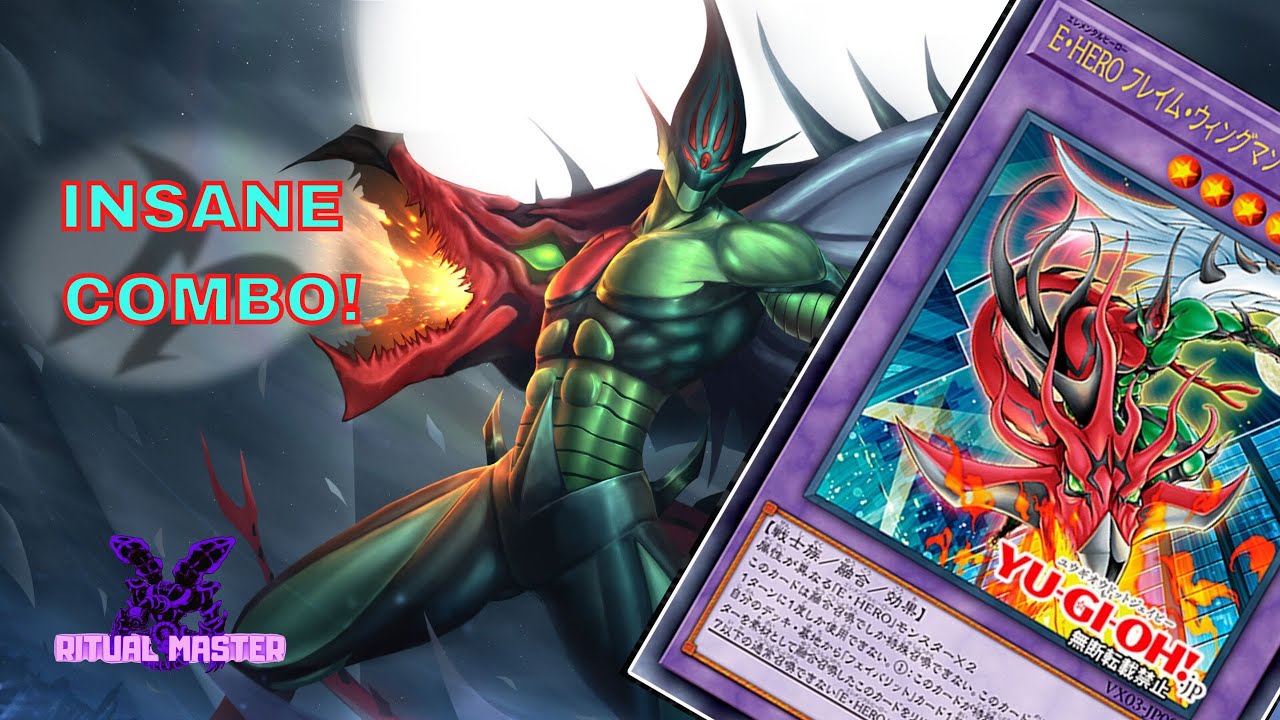 NEW ELEMENTAL HERO INSANE 1 CARD COMBO 4 INTERRUPTION ELEMENTAL HERO ...