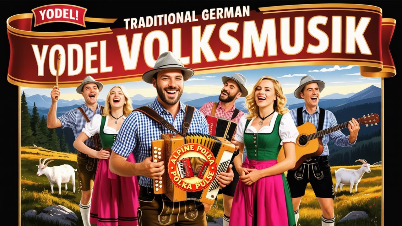 🏔️Volksmusik Jodeln — Authentic German Folk Music | Bavarian Folk Music ...
