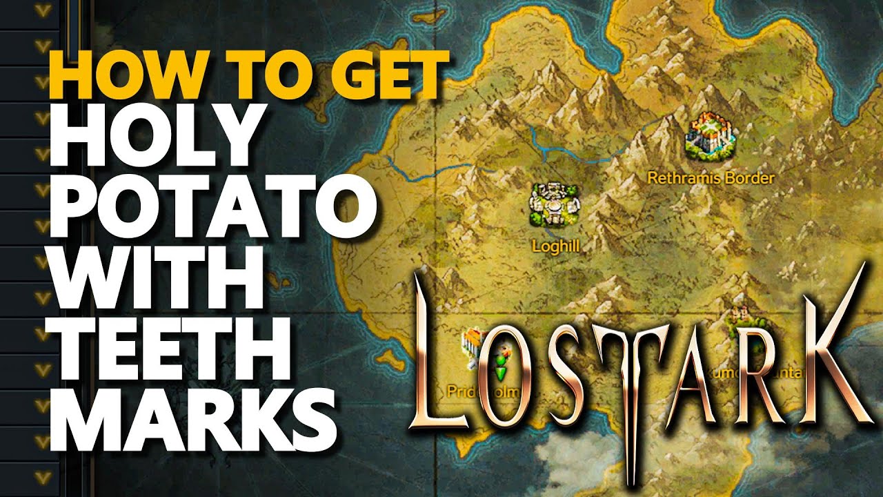 Holy Potato with Teeth Marks Lost Ark - YouTube