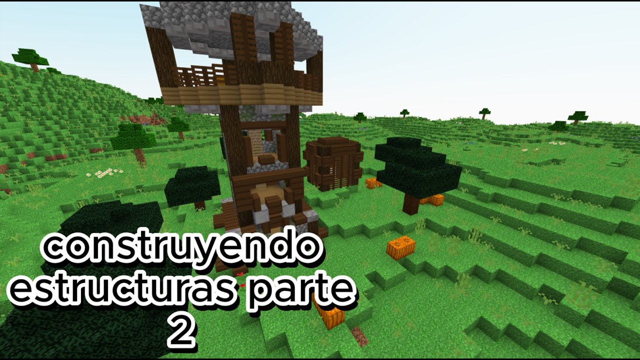 construí una estructura de minecraft parte 2 - YouTube