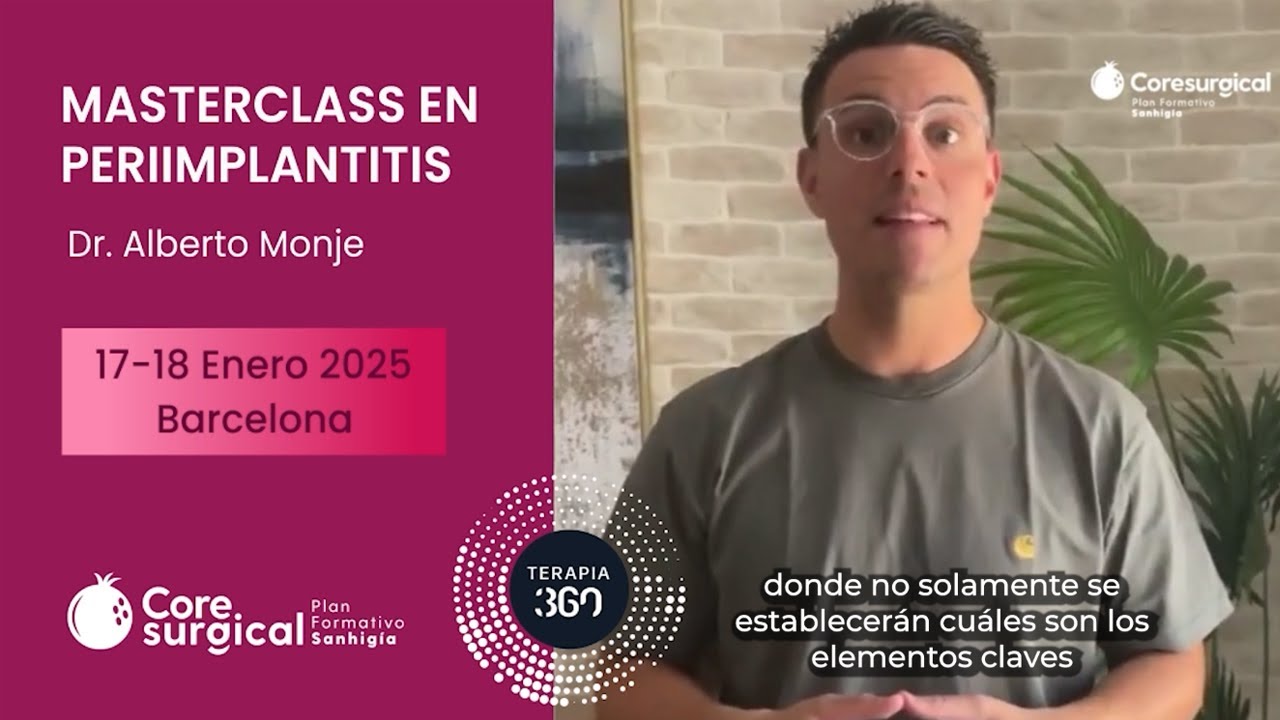 Formación Masterclass en periimplantitis - Dr. Alberto Monje. - YouTube