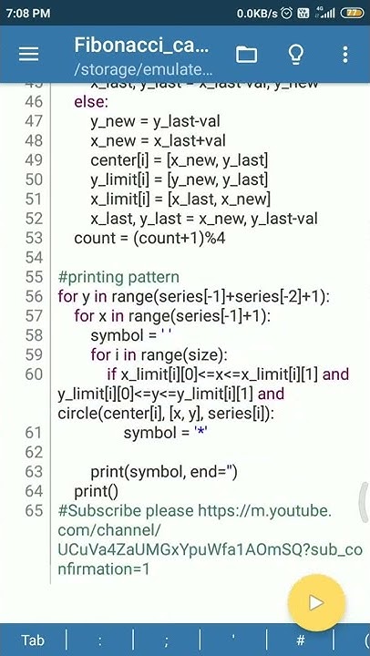 Can You Dra 🌀fibonacci Curl In Command Line Interface Shorts Python Pydroid Fibonacci