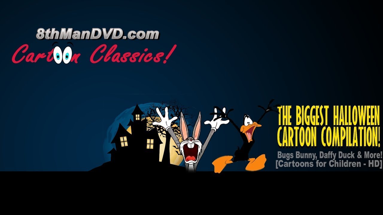 THE BIGGEST HALLOWEEN CARTOON COMPILATION Looney Tunes, Mickey Mouse ...