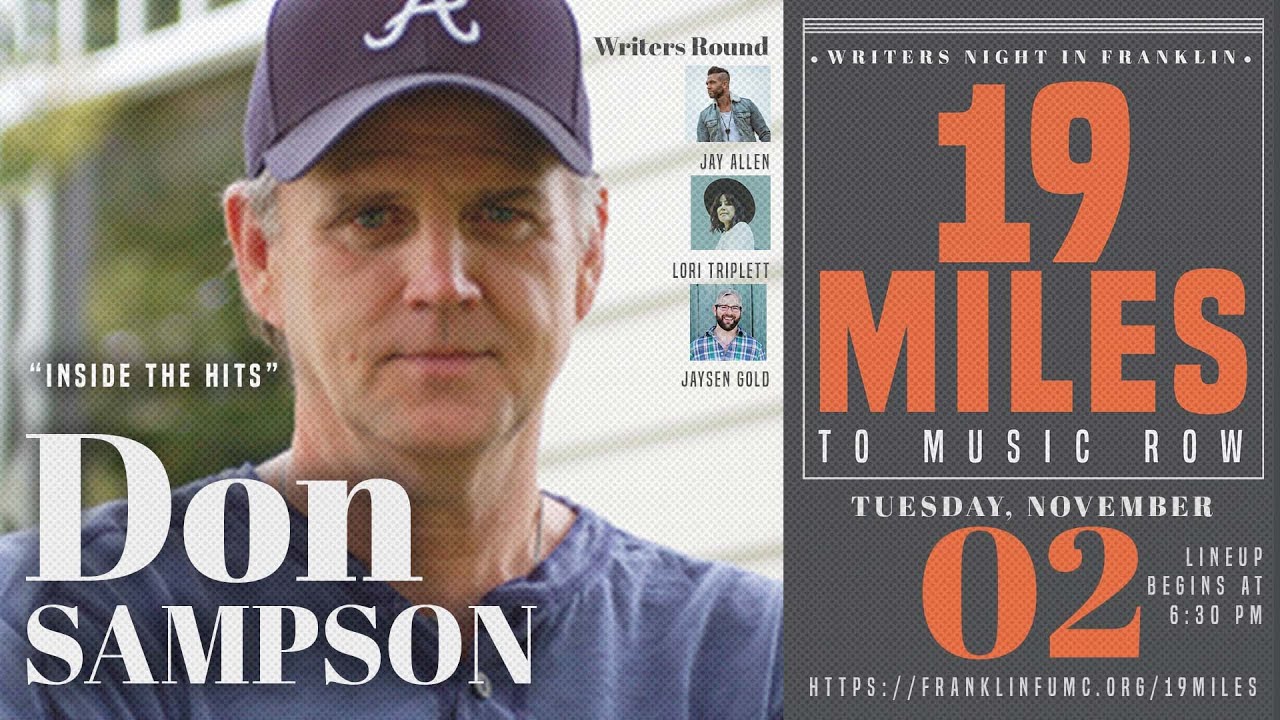 19 Miles to Music Row November 2, 2021 with Don Sampson - YouTube