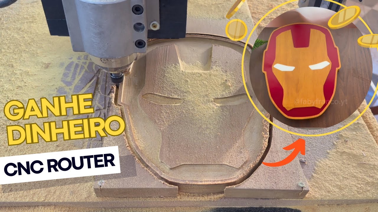 Trabalho de Precisão: Criando Arte com CNC ROUTER - YouTube