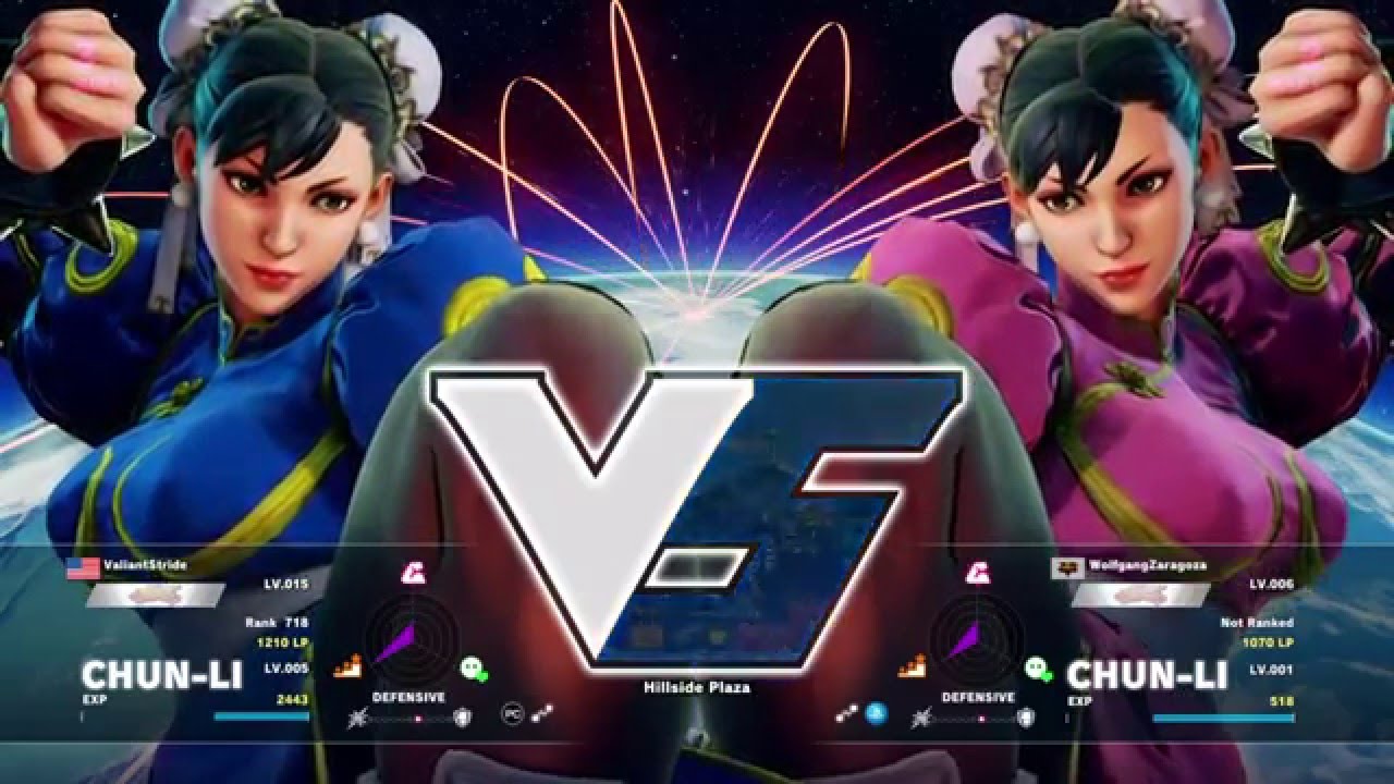 ValiantStride (Chun Li) vs Mitch (Pink Chun Li) - YouTube
