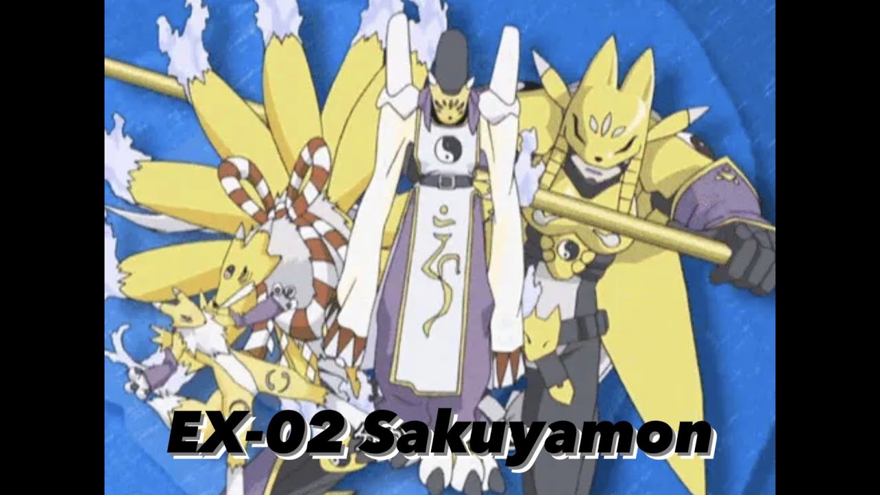 Digimon TCG Sakuyamon EX-02 Deck Profile - YouTube