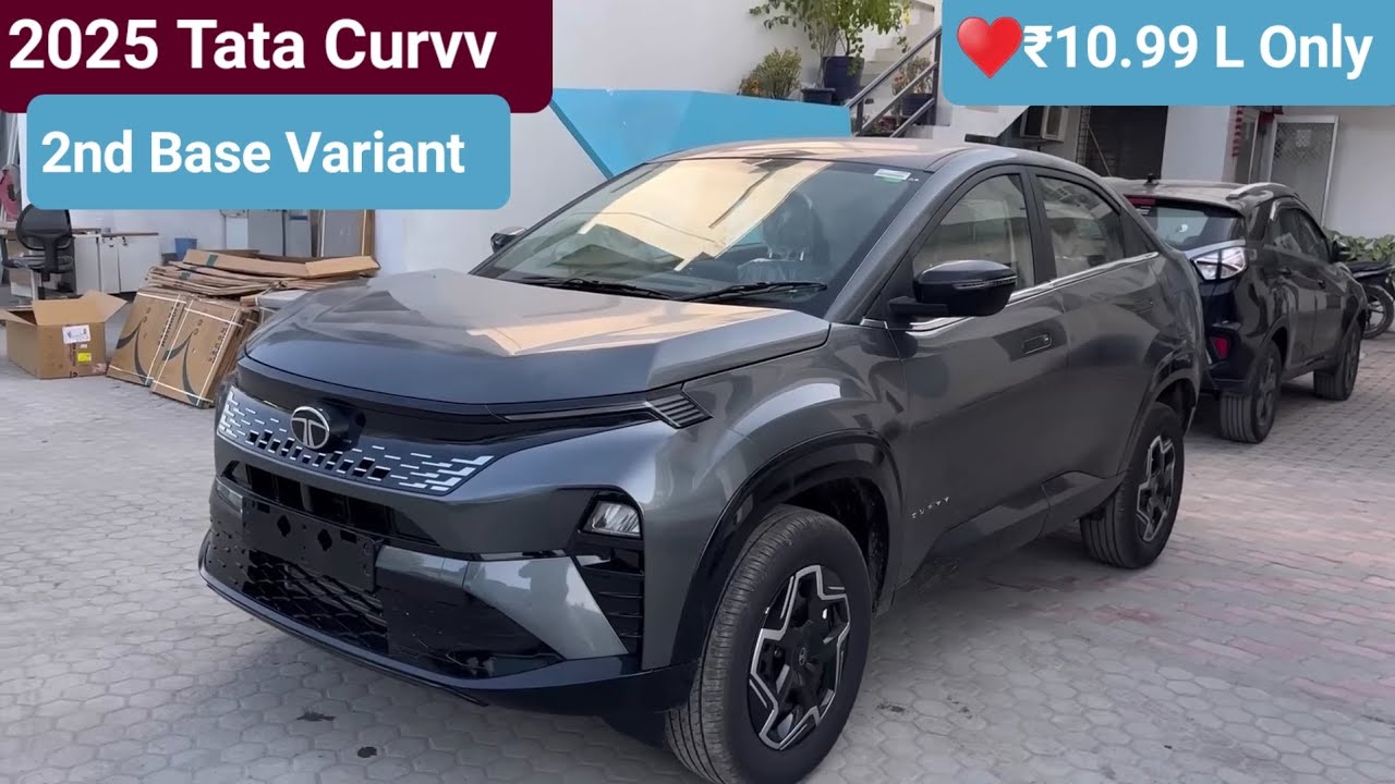 Tata Curvv 2nd Base Variant Petrol_Pure Plus_Full Detailed Review_Price ...