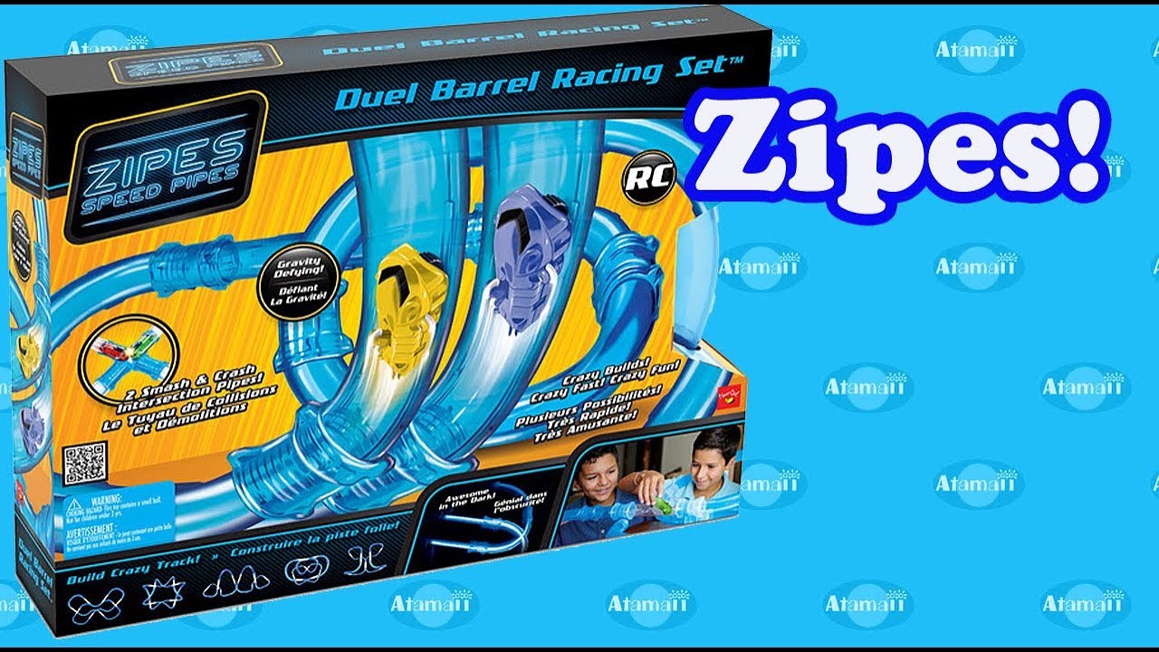 Zipes Speed Pipes Hong Kong Toy Fair! - YouTube