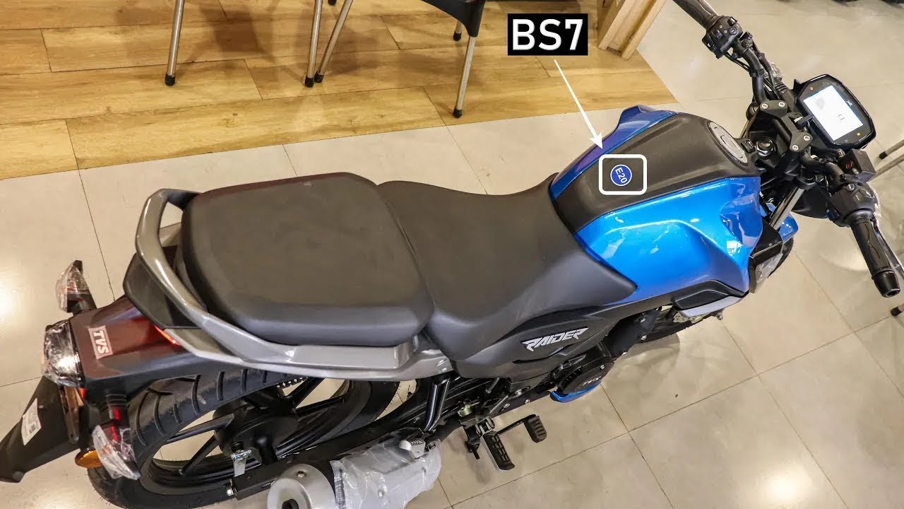 2025 TVS Raider 125cc BT New Blue Color Review ~ On Road Price I All ...