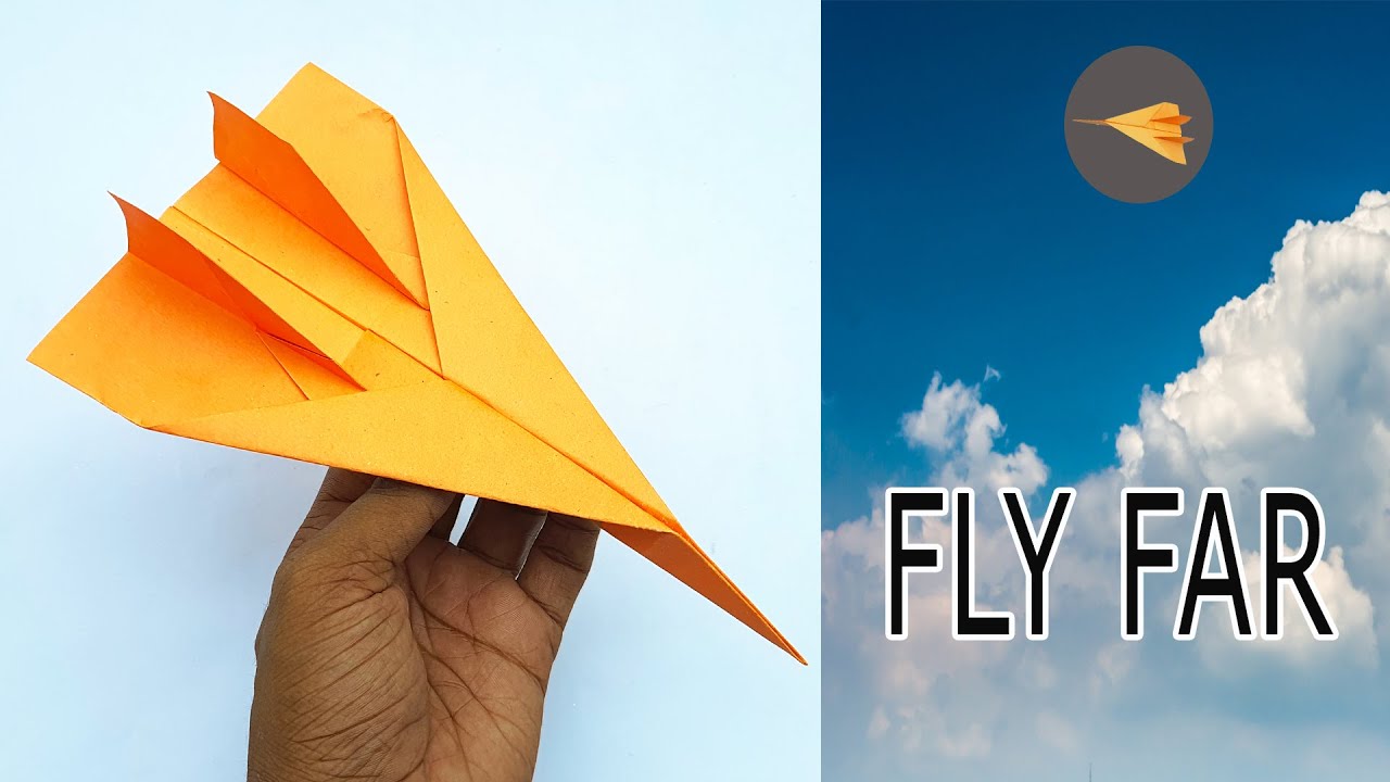 How To Make A Fighter Jet Out Of Paper That Can Fly For A Long Time ...