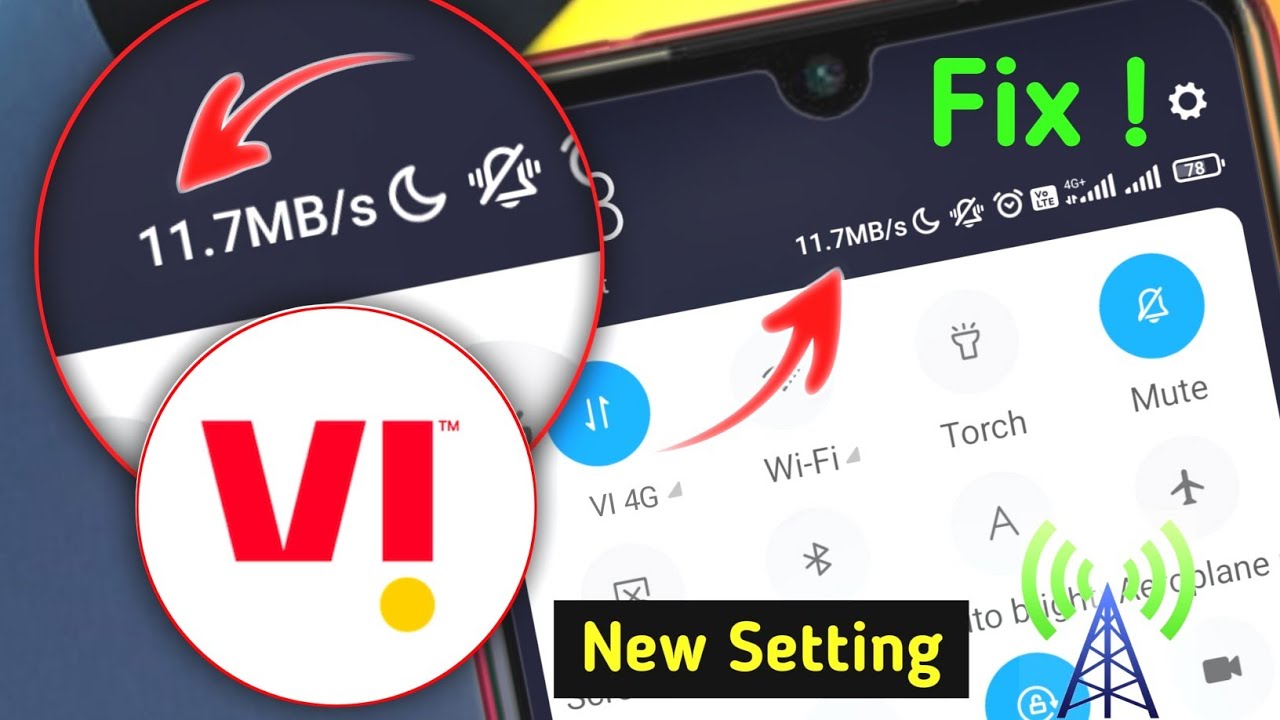 VI APN Settings For Fast Internet ! VI Network Problem ! How To ...