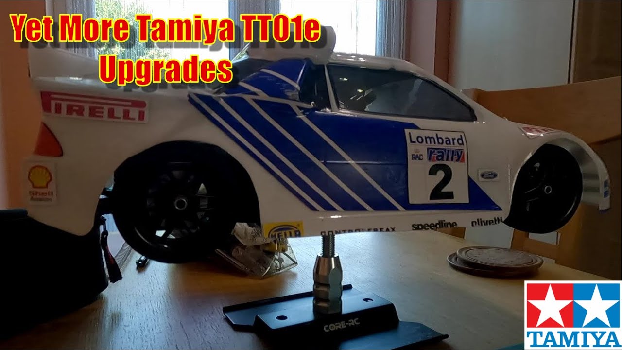 Tamiya TT01e Upgrades, yes more - YouTube