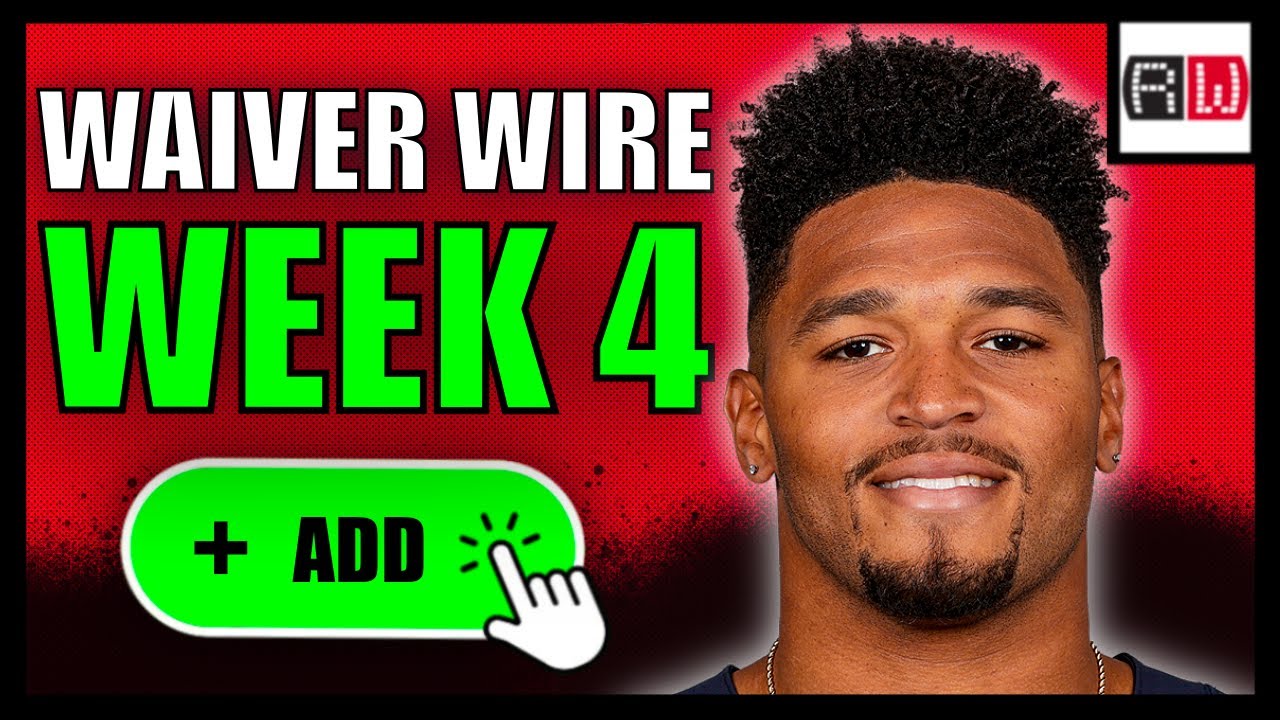 Week 4 Waiver Wire Show | Must-Add Players | 2024 Fantasy Football ...