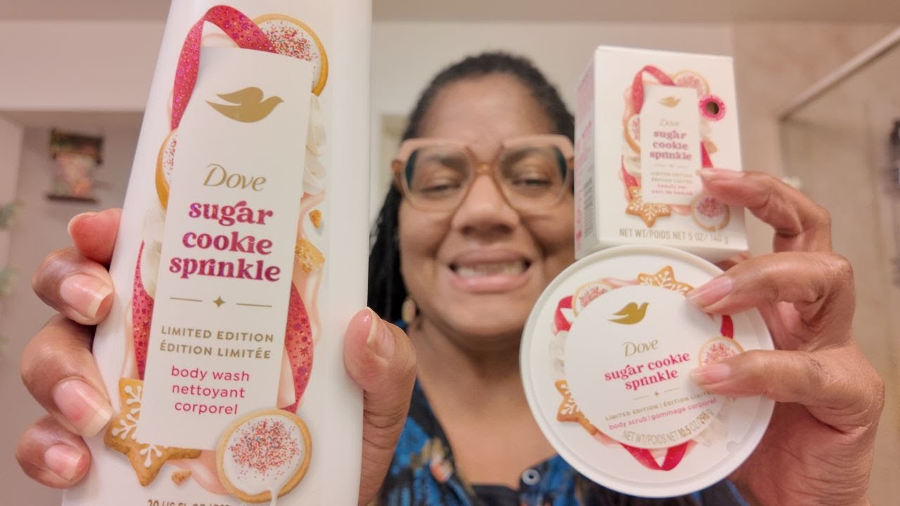 🕊️ Dove Sugar Cookie Sprinkle Limited Edition Body Wash, Beauty Bar and ...