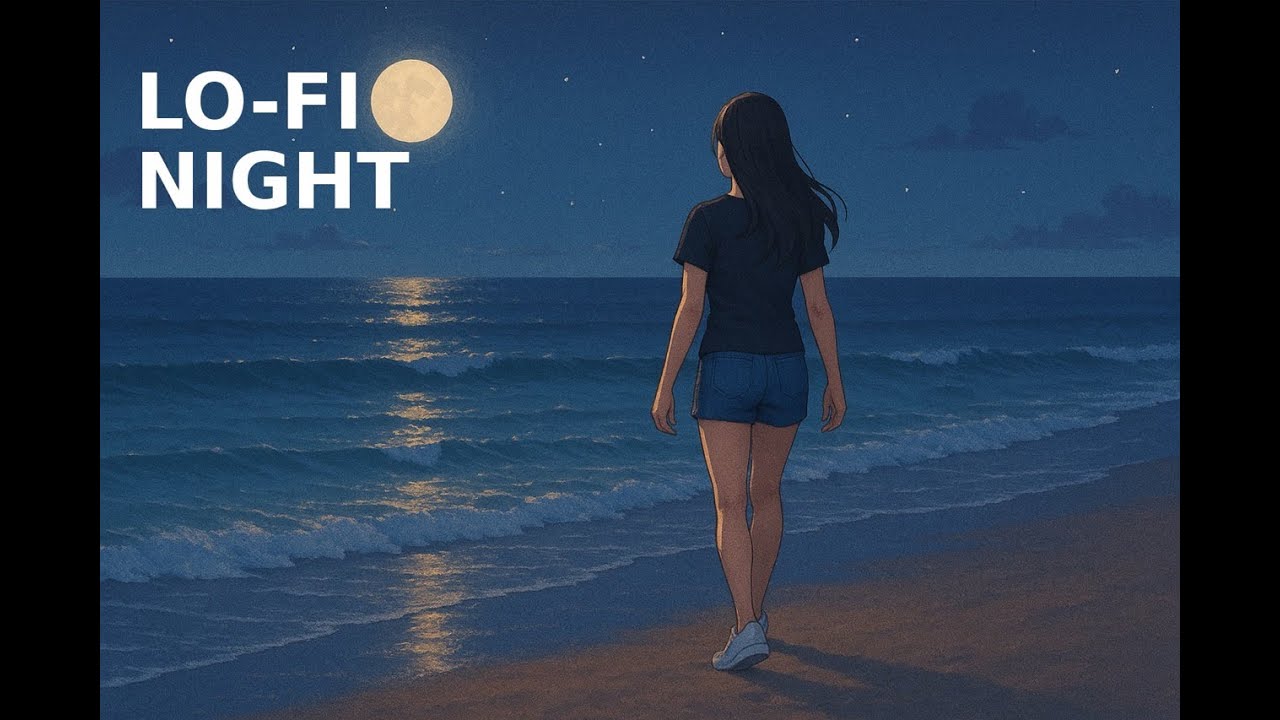 Moonlit Ocean | Lo-fi Chill for Sleep & Study #lofi #relaxingmusic # ...