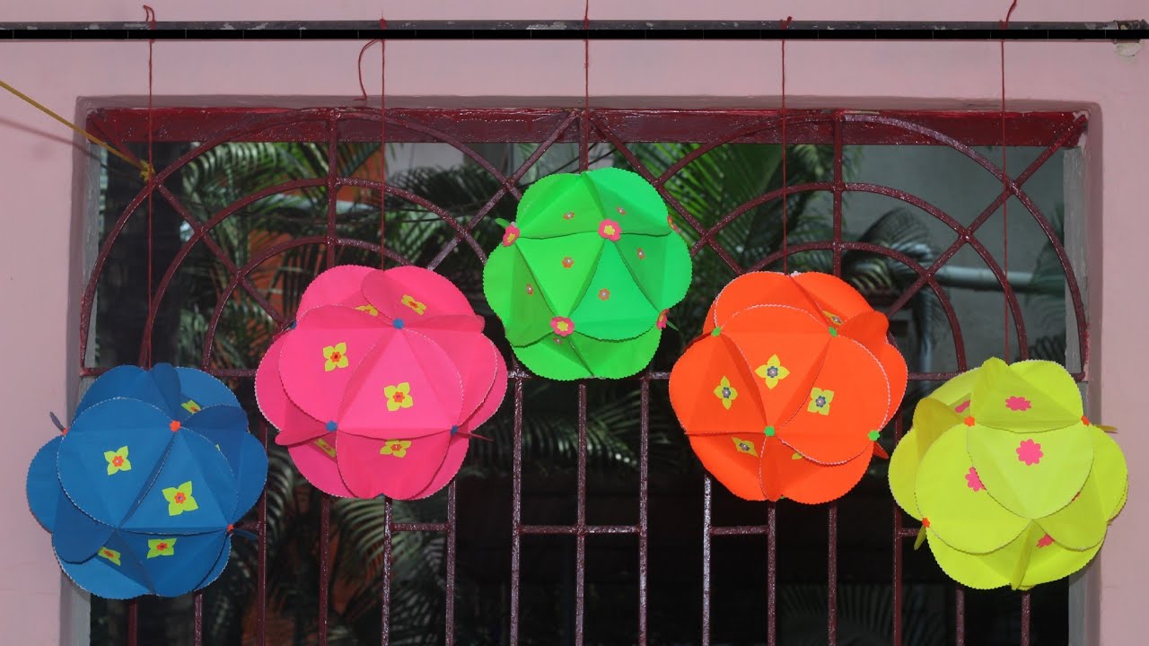 How to Make Diwali Ball Lantern At Home | Diwali Lantern | Supi's ...