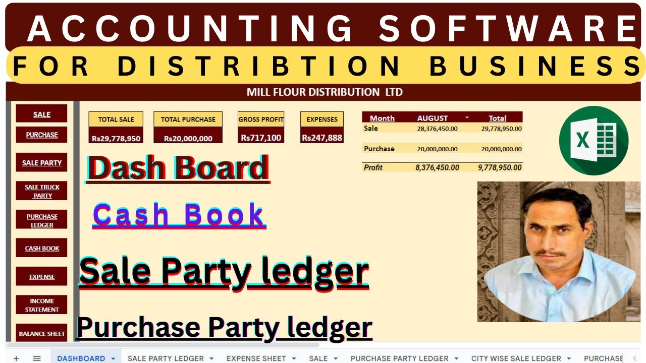 Complete Business Accounting software for Distribution Business in ...