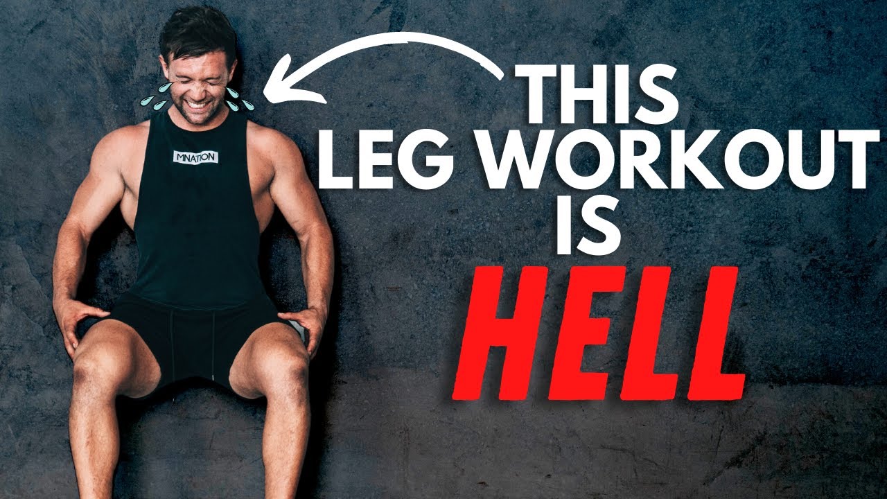 you will CRY after this LEG WORKOUT (Week 4, DAY 4) - YouTube